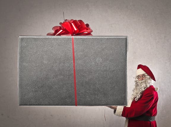 Giant Present stock photo. Image of generous, winter - 27690044