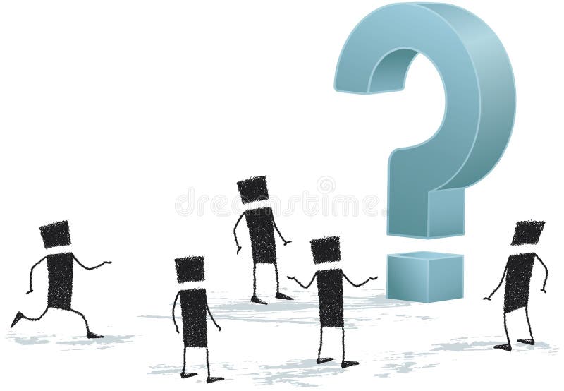 Stick Figure Asking Question Stock Illustrations – 97 Stick Figure ...