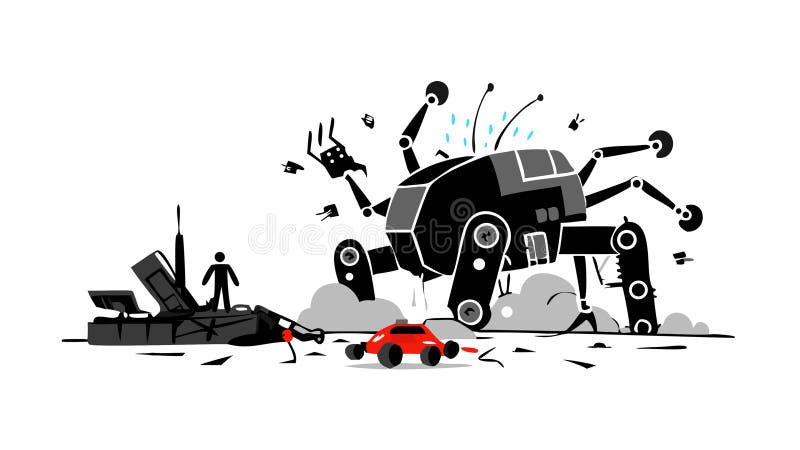 Mecha Battles Stock Illustrations – 16 Mecha Battles Stock ...