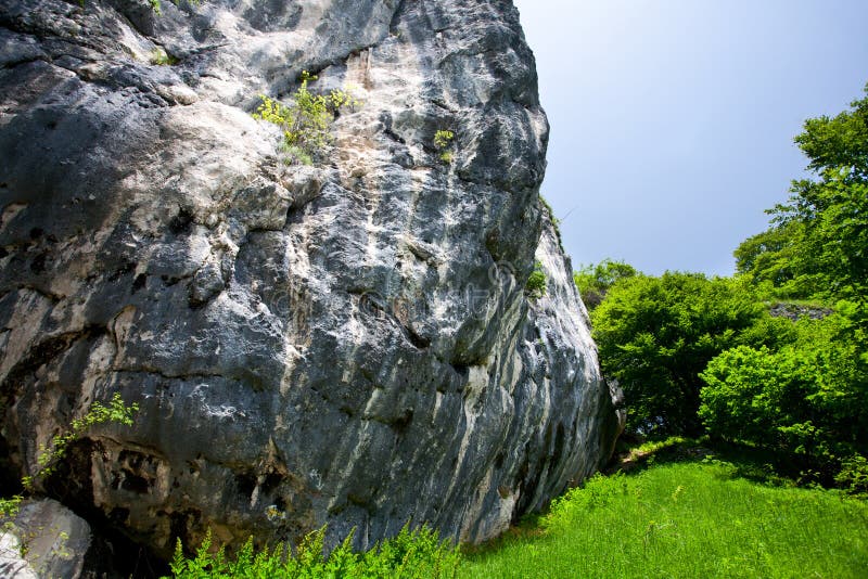 Giant rock stock photo. Image of nature, hill, blue, outdoor - 15059526