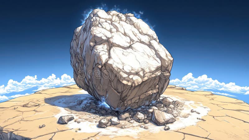 Big rock desert sunsets stock photo. Image of desert - 177124248