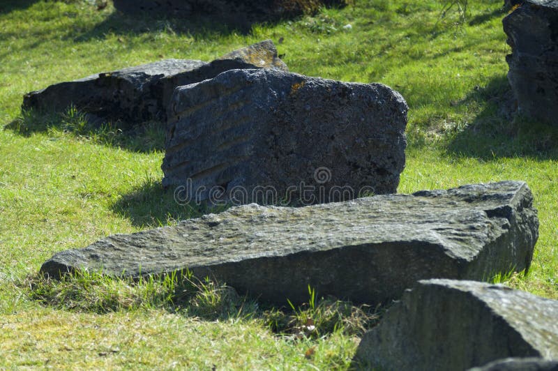 Square rock stock photo. Image of texture, grass, erosion - 114233542