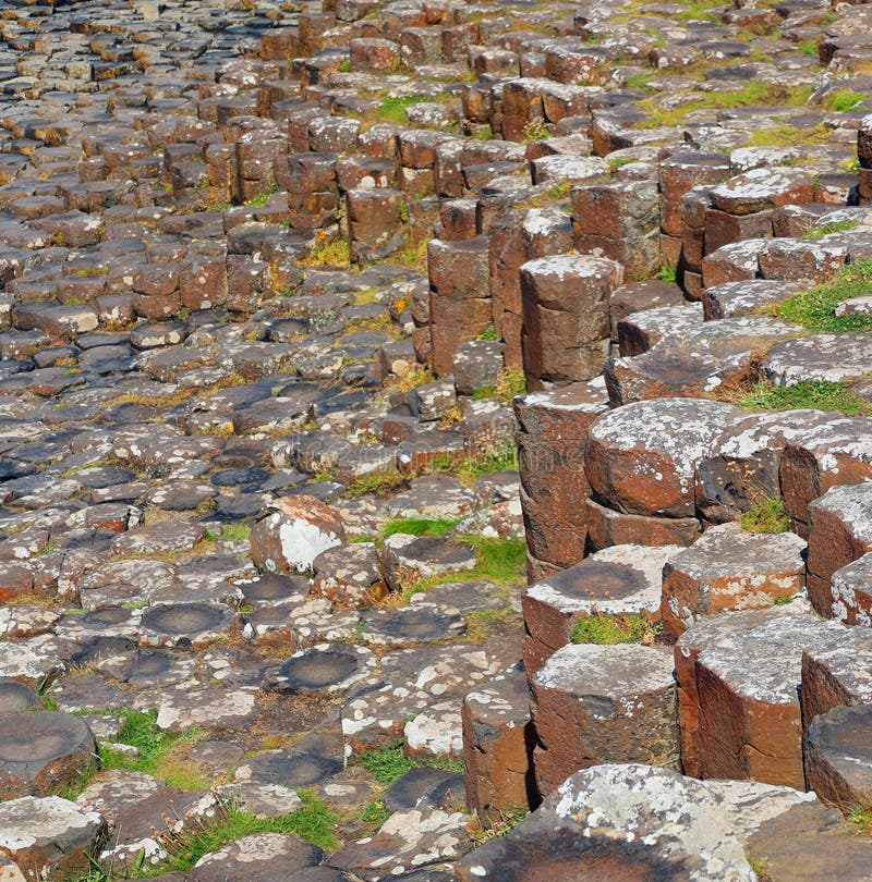 Giant S Causeway is an Area of about 40,000 Interlocking Basalt Columns ...
