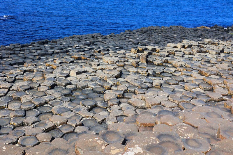 Giant S Causeway is an Area of about 40,000 Interlocking Basalt Columns ...