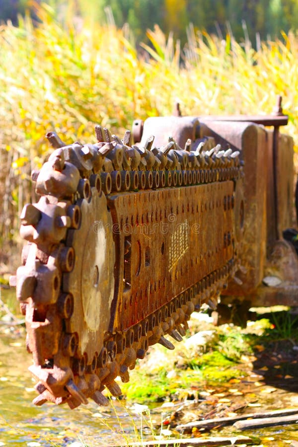 Giant Saw Used for Cutting Blocks in a Quarry Stock Photo - Image of ...