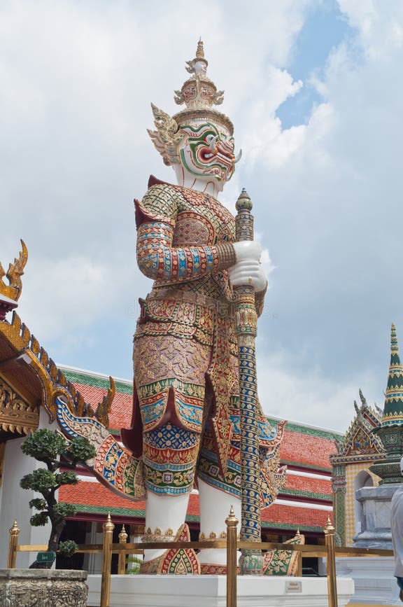 Giant sculpture stock image. Image of eastern, house - 25701495