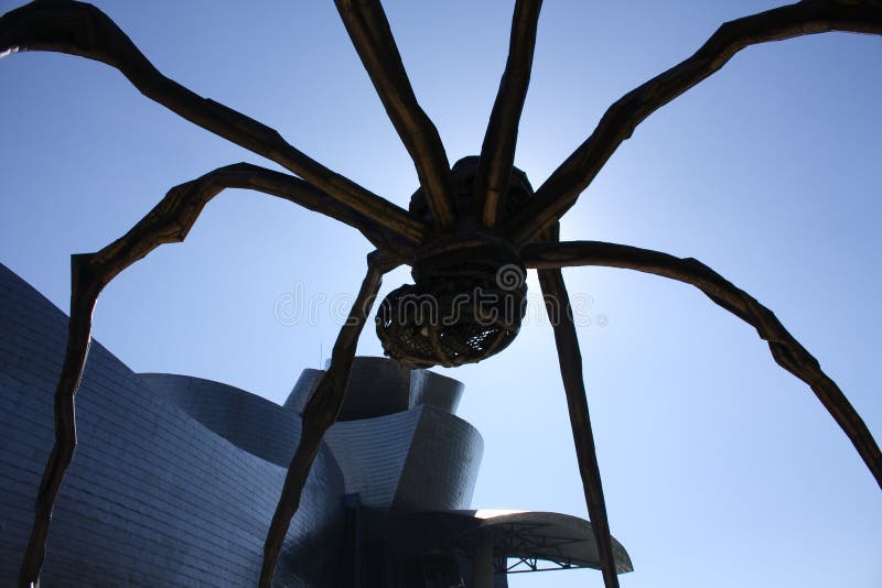 Giant spider from below stock image. Image of floral - 121324267