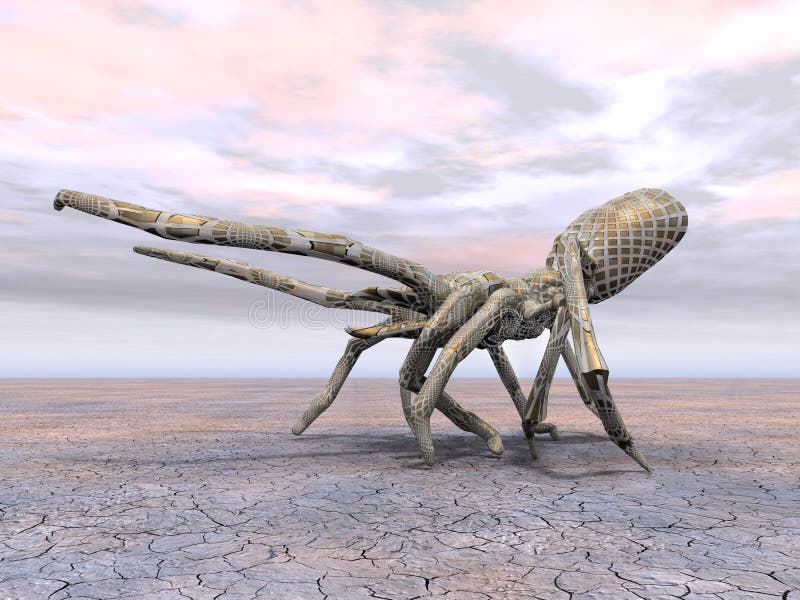 Giant Spider stock illustration. Illustration of fantasy - 16926676