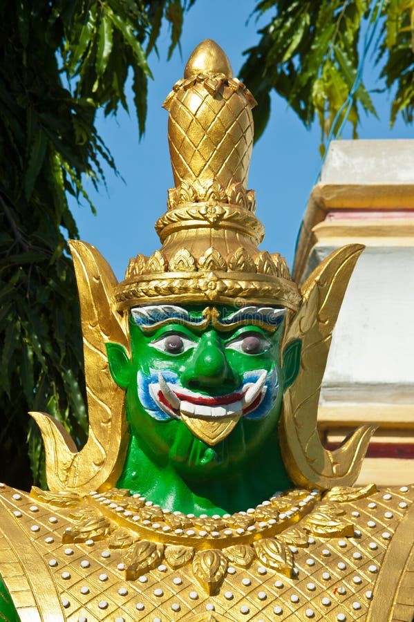 Giant statues stock image. Image of travel, decoration - 46536813