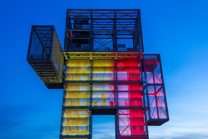 A Giant Steel Construction . Stock Photo - Image of mining, equipment ...