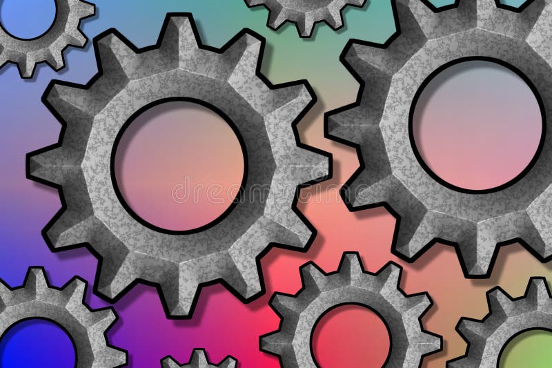 Blue Psychedelic Cogs Stock Illustrations – 7 Blue Psychedelic Cogs ...