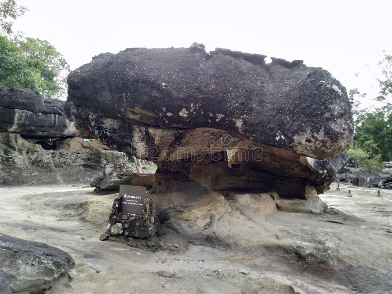 Giant stone stock image. Image of tree, stone, green - 154297761