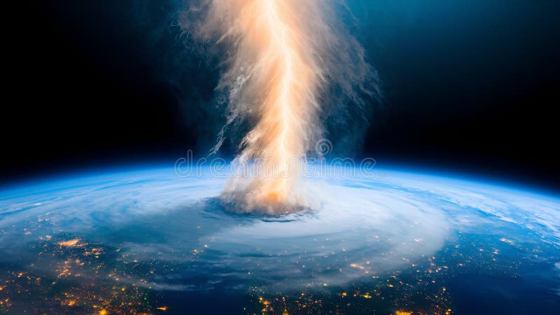 Giant Storm Hits Earth, Weather Satellite Records Atmospheric Phenomena ...