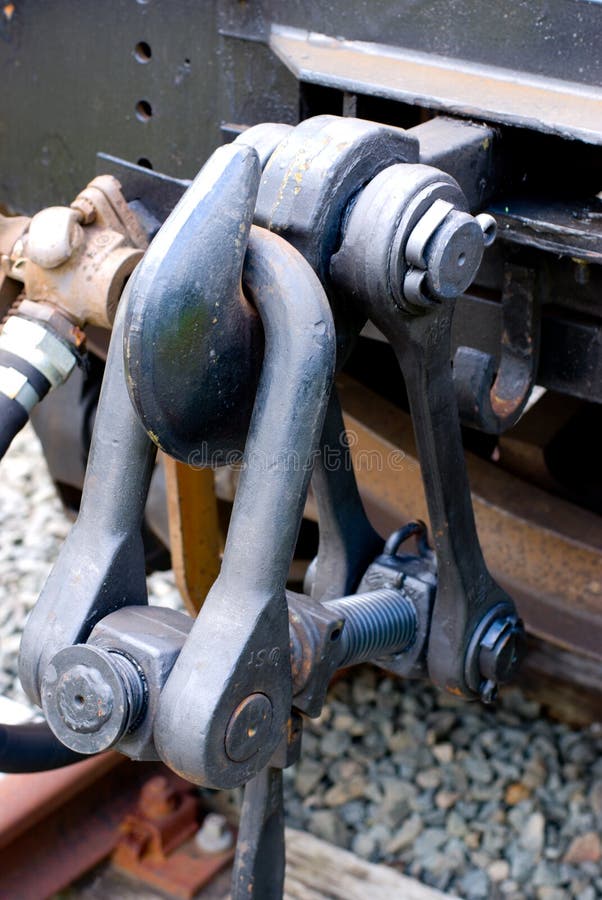 Train Hook stock photo. Image of chain, haulage, cars, train - 877466