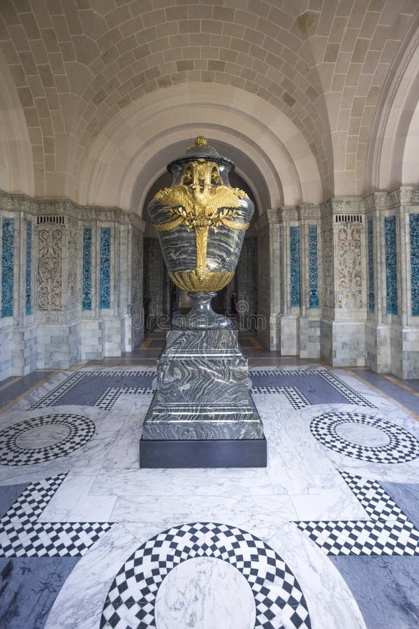 Giant trophy room stock photo. Image of standing, tiles - 52783776