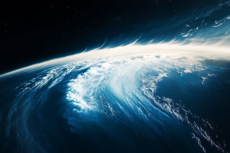 Giant Tsunami Approaching Coastline Captured from Space during a ...