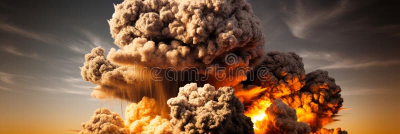 Giant Volcanic Explosion Creates Massive Shockwave and Fiery Clouds at ...