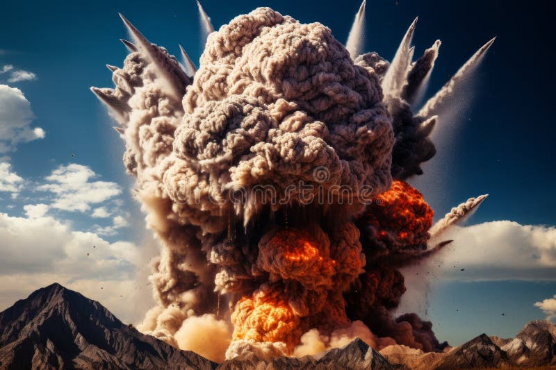 Giant Volcanic Explosion Rocks the Landscape with a Powerful Shockwave ...