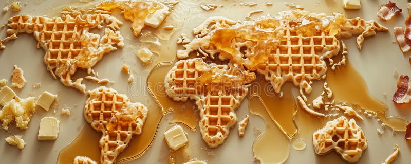 Giant Waffle World Map Stock Photos - Free & Royalty-Free Stock Photos ...
