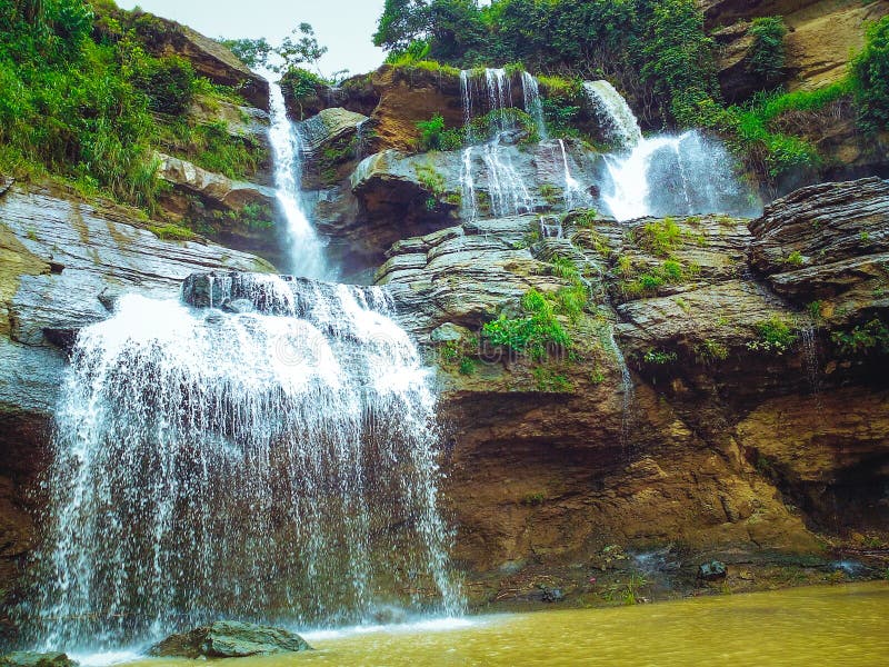 Giant waterfalls stock photo. Image of earth, drops - 301196664