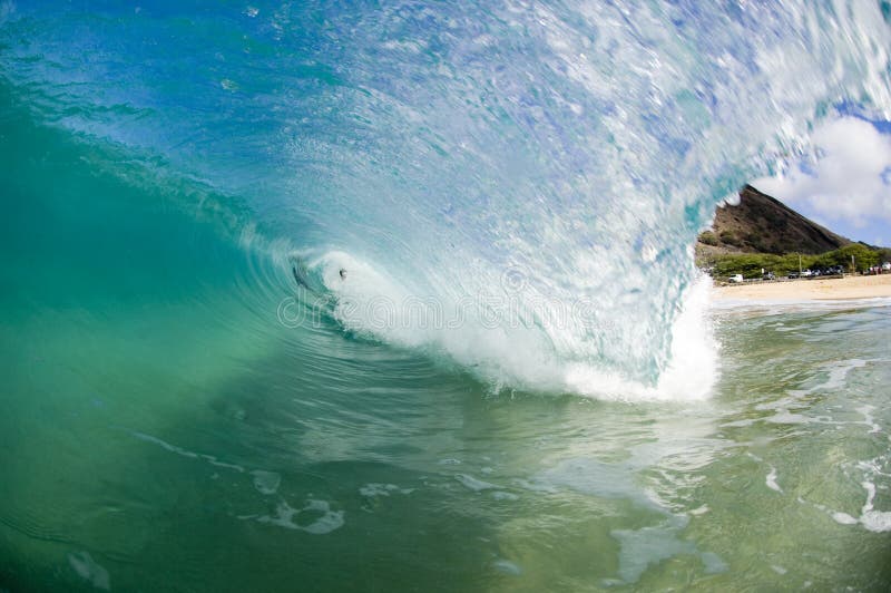 Giant wave stock image. Image of hawaii, water, north - 3453621