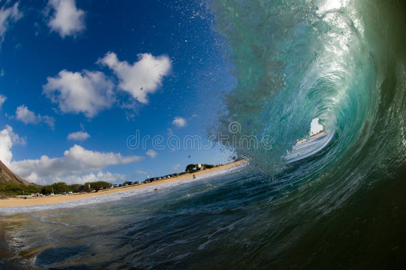 Giant wave stock image. Image of extreme, wave, shore - 3453737