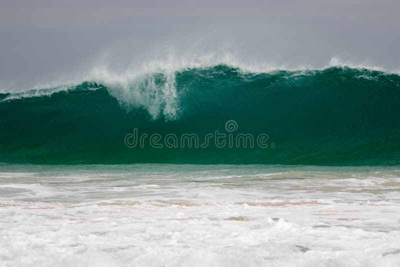 Giant wave stock image. Image of extreme, wave, shore - 3453737