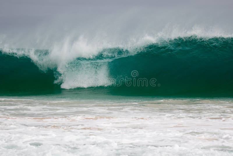 Giant wave stock image. Image of extreme, wave, shore - 3453737
