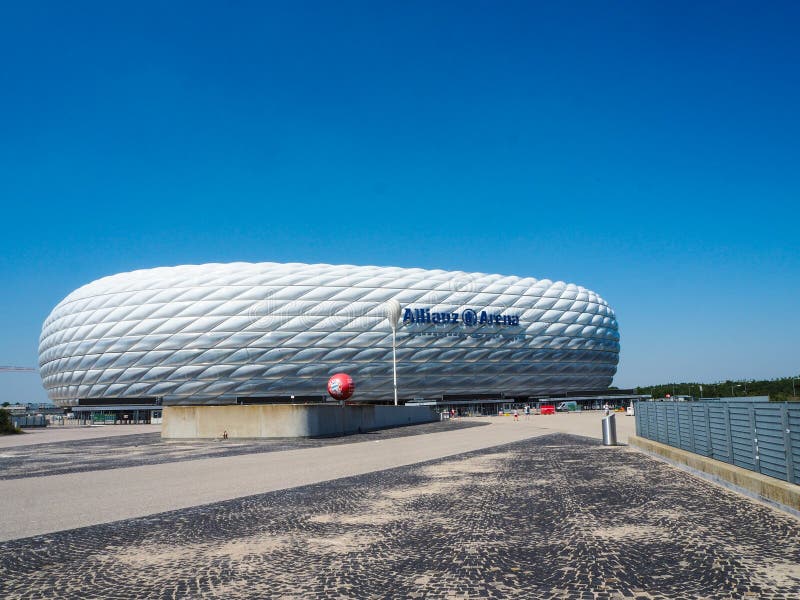 Giant White Football Stadium Editorial Stock Image - Image of stadium ...