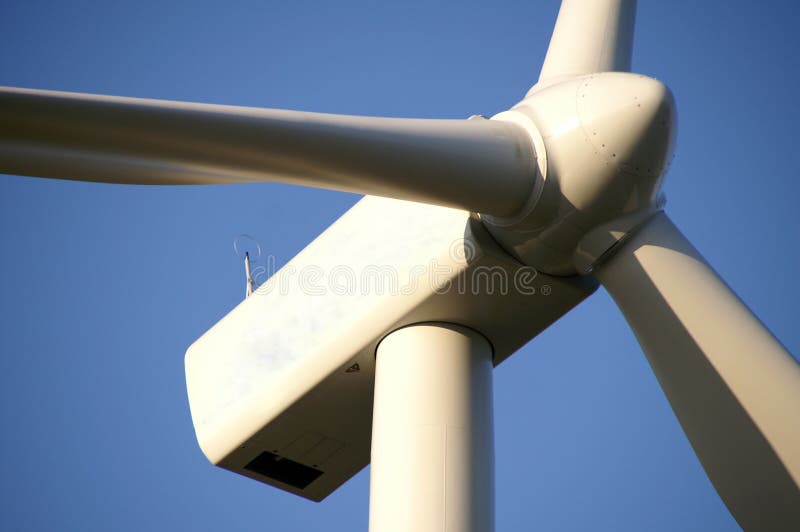 Giant wind turbine stock image. Image of stand, environment - 4537755