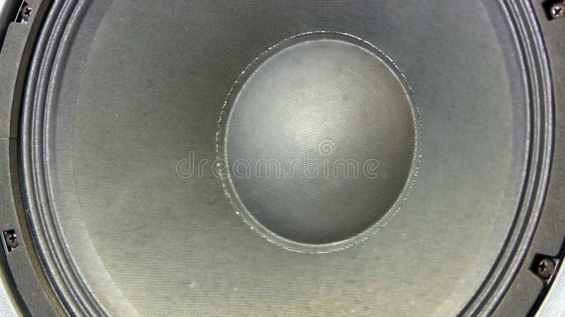 Giant Woofer Speaker; Low Frequency Stock Video - Video of party ...