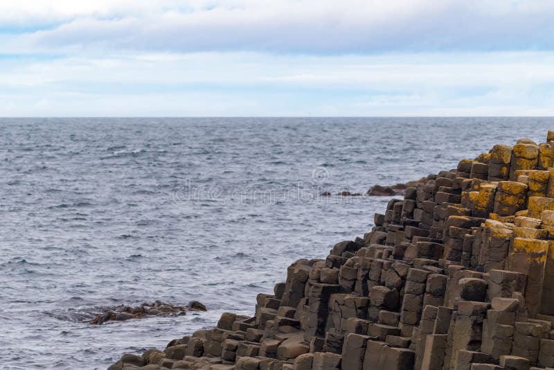 The Giants Causeway- the Path of Giants Stock Image - Image of nature ...