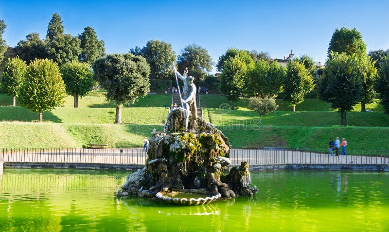 Giardini Di Boboli a Firenze Immagine Stock - Immagine di eredità ...