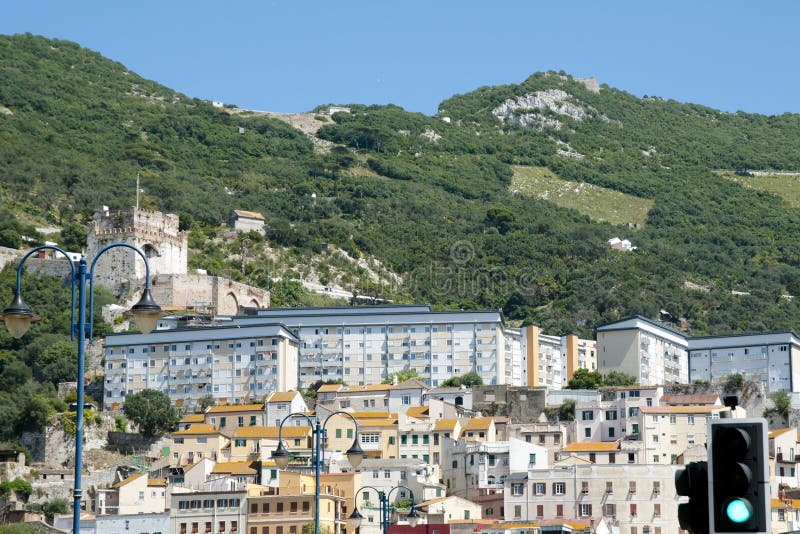 Gibraltar City stock photo. Image of downtown, center - 92137760