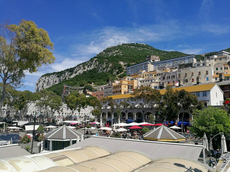 Gibraltar editorial photography. Image of spring, mountains - 92299227