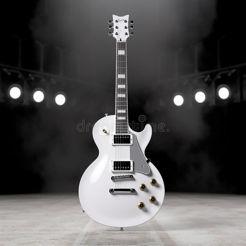 Gibson Les Paul Guitar Stock Illustrations – 394 Gibson Les Paul Guitar ...