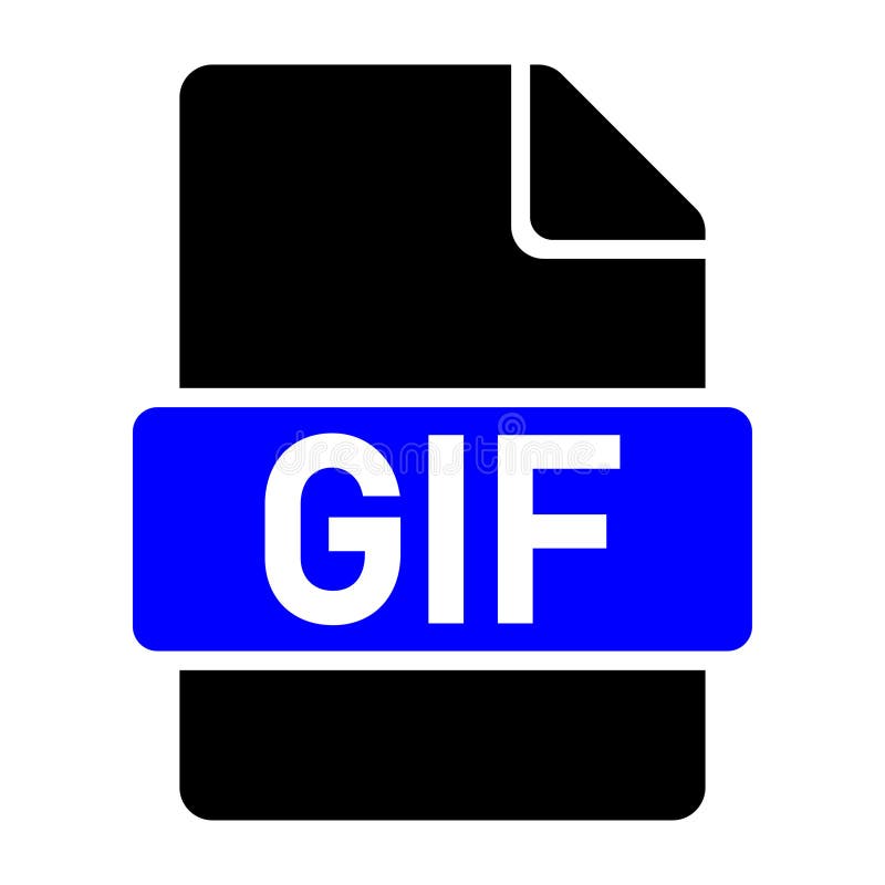 GIF File Format Icon stock vector. Illustration of bangladesh - 274593488