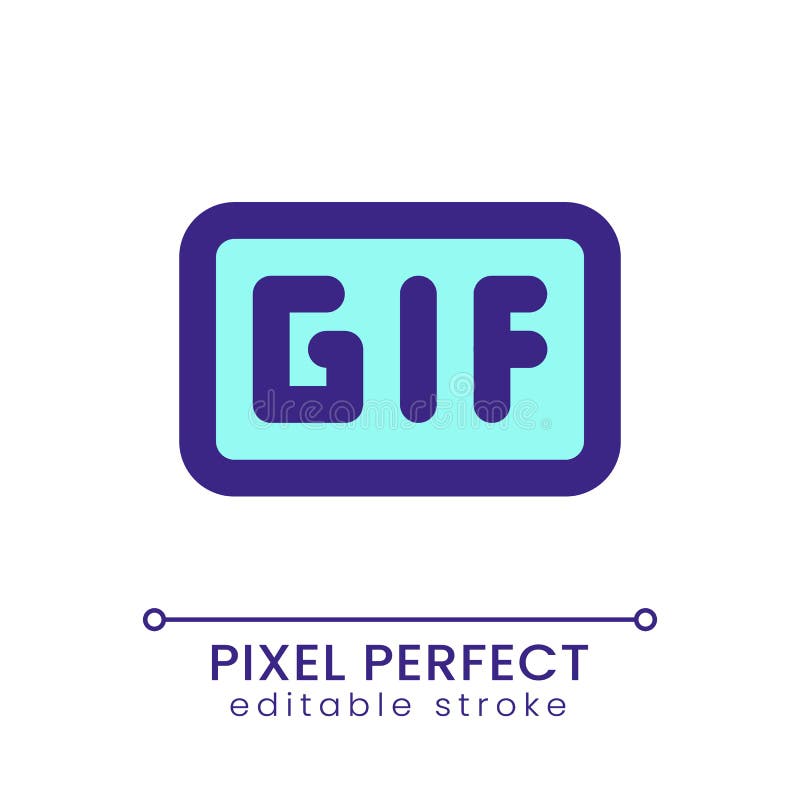 GIF Pixel Perfect RGB Color Ui Icon Stock Vector - Illustration of ... GIF Pixel Perfect RGB Color Ui Icon Stock Vector - Illustration of ...