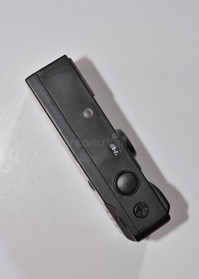 Analog Single Use Camera with Flash. Editorial Stock Photo - Image of ...