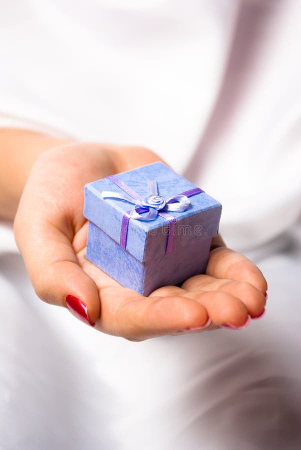 Romantic gift box stock photo. Image of valentive, closeup - 55415288