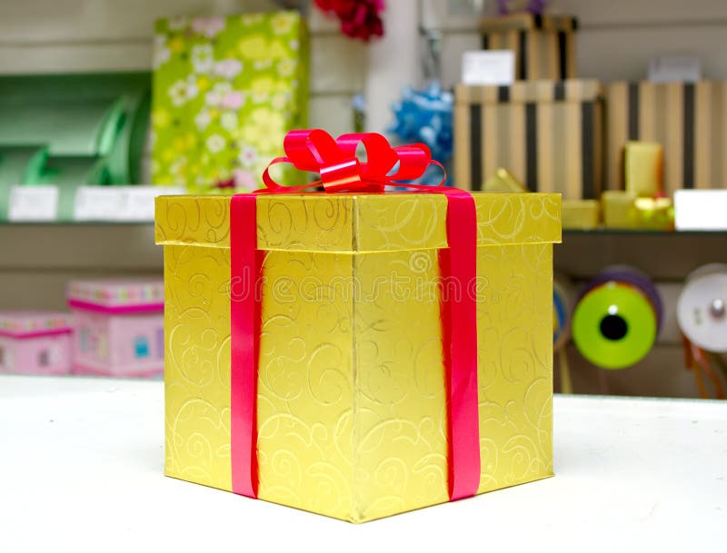 Gift stock image. Image of gift, present, branch, package - 18537779
