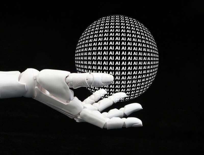 The Gift of Artificial Intelligence Stock Photo - Image of mind ...