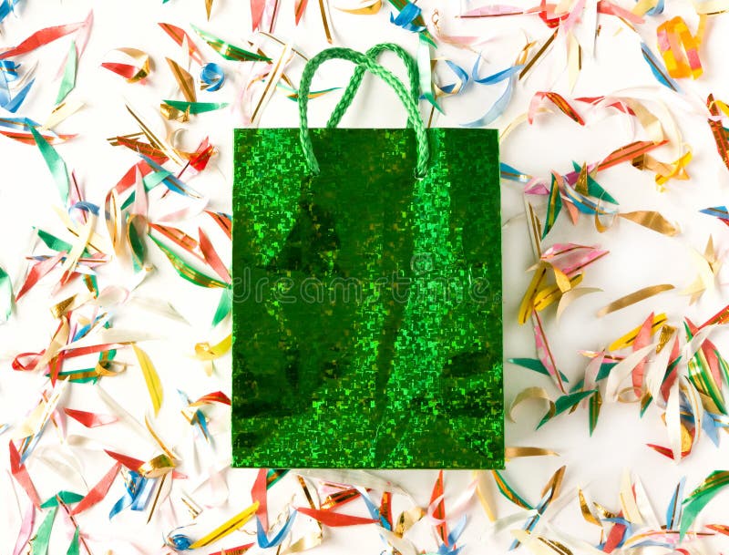 Gift bag stock image. Image of blank, closeup, festive - 11170391