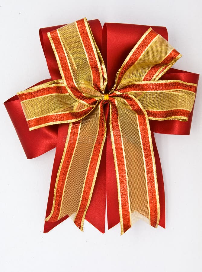 Gift bow stock image. Image of ornament, elegant, present - 17606389