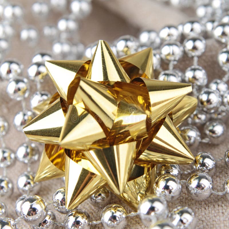 Gift bow stock photo. Image of xmas, present, holiday - 26543678