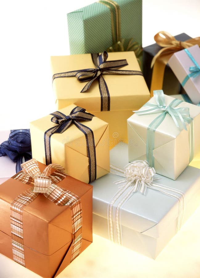 Gift Box stock photo. Image of package, ribbon, celebration - 113766