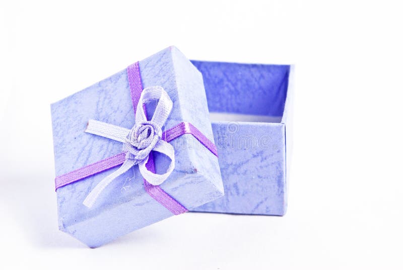 Open gift box stock image. Image of brown, gift, paper - 6235561