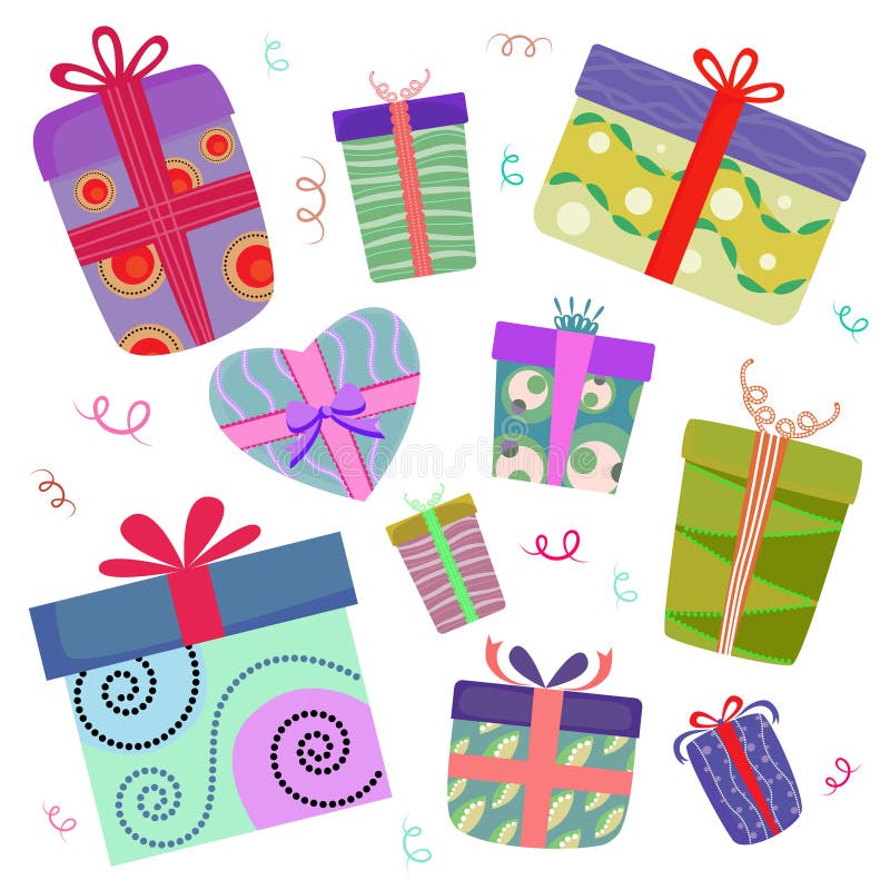 Gift box stock vector. Illustration of present, beautiful - 16427436