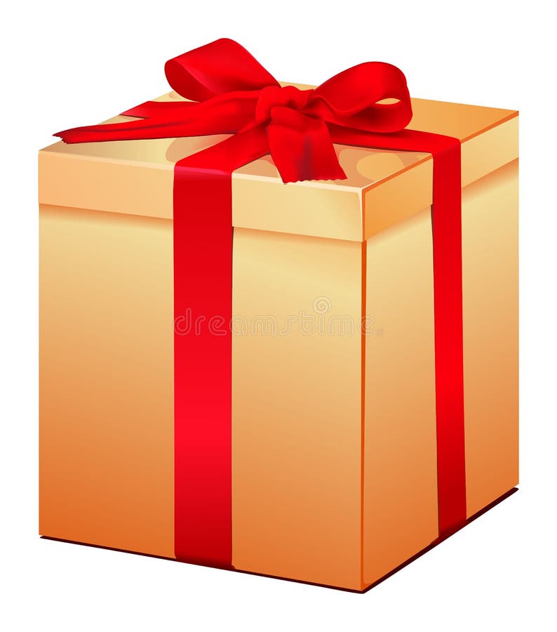 Gift Box illustration stock vector. Illustration of vector - 9163906