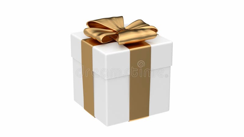 Gift box animation stock video. Video of paper, alpha - 60996177